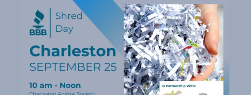 Better Business Bureau Shred Event – Charleston Animal Society